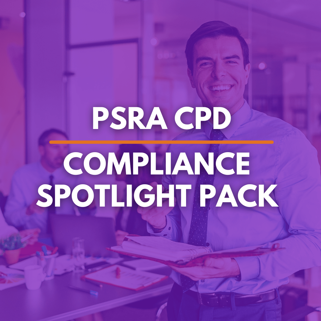 PSRA CPD 2024 – Compliance Spotlight Pack – Society of Chartered ...