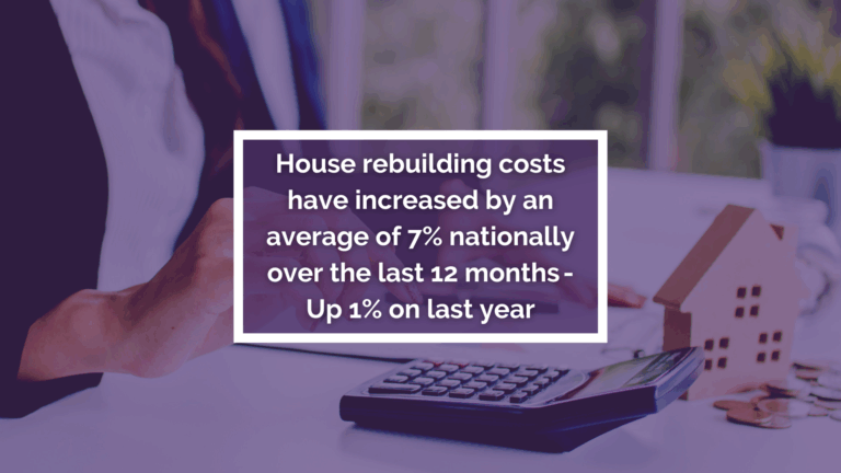 Press Release: House rebuilding costs have increased by an average of 7 ...